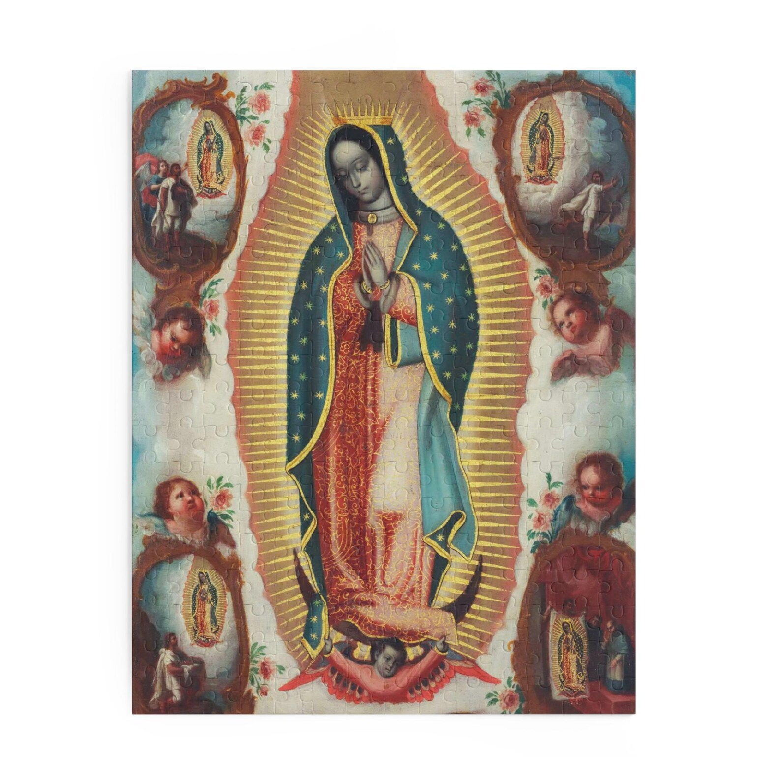 Virgin of Guadalupe Puzzle (120, 252, 500-piece), Miguel Cabrera ...