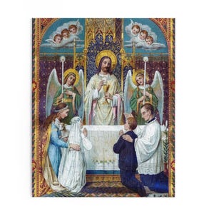 First Communion Puzzle (120, 252, 500-piece), Traditional Catholic ...