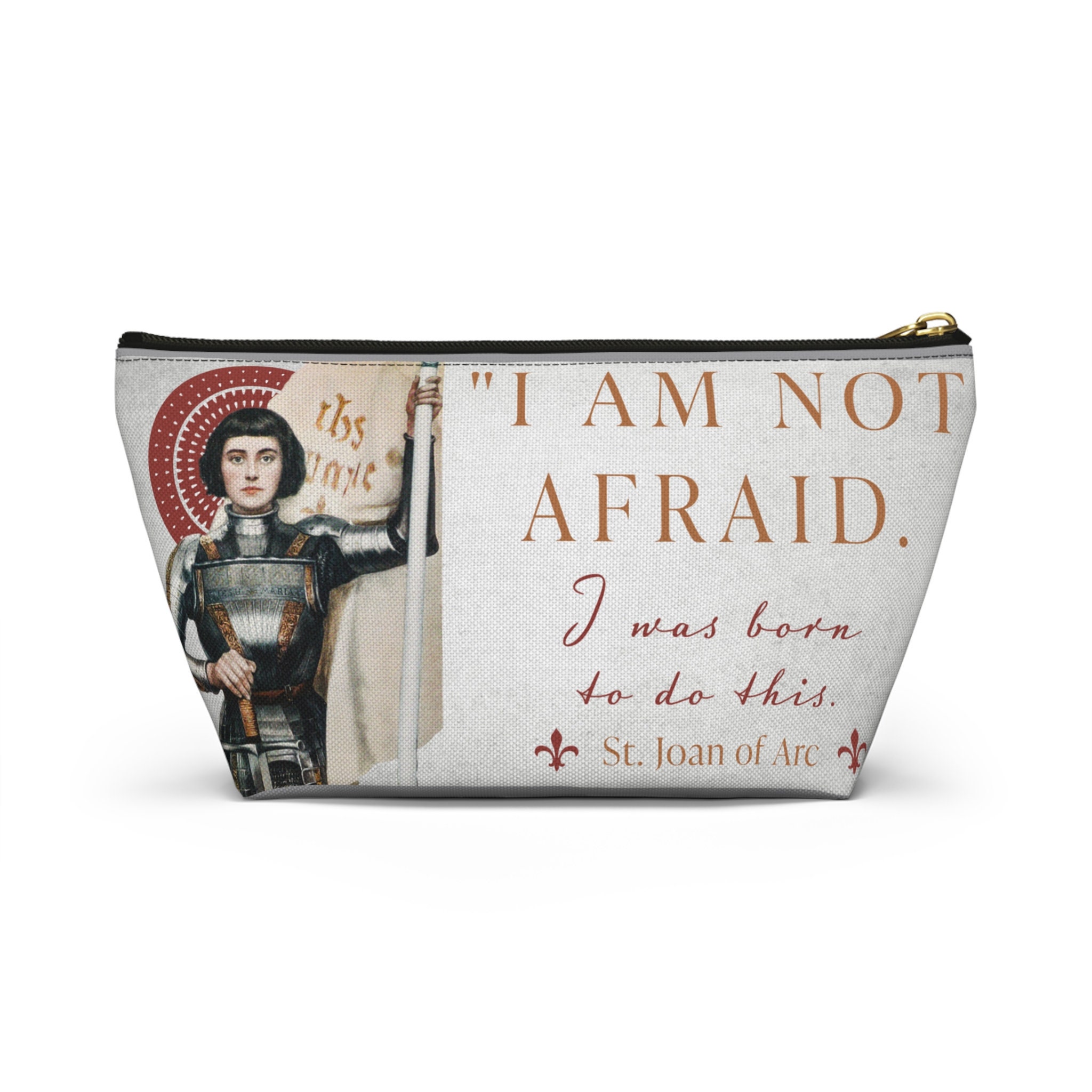 St Joan of Arc Chapel Veil Bag I Am Not Afraid, I Was Born for This ...