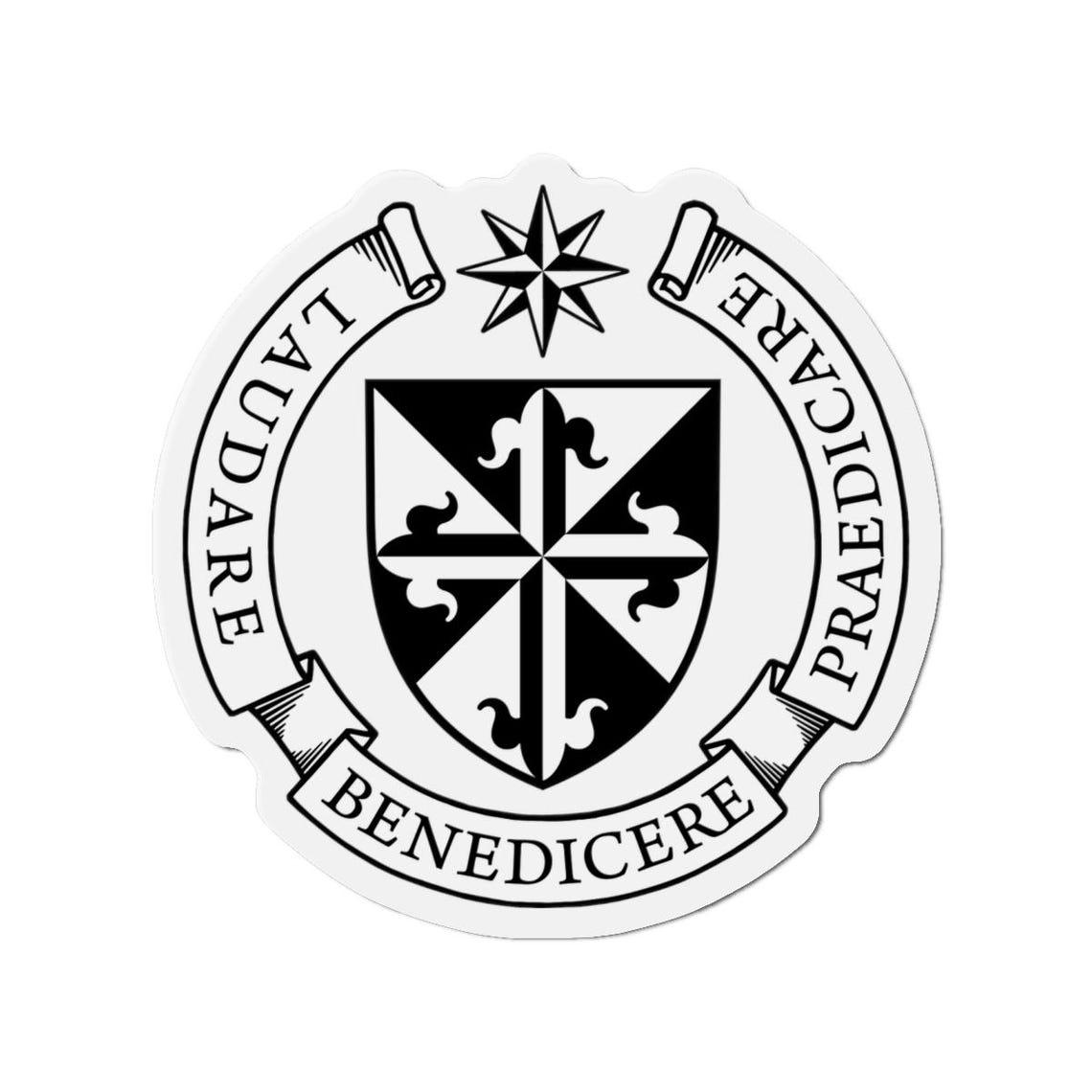 Dominican Order Logo Die-cut Magnet, Catholic, Coat of Arms, Order of ...
