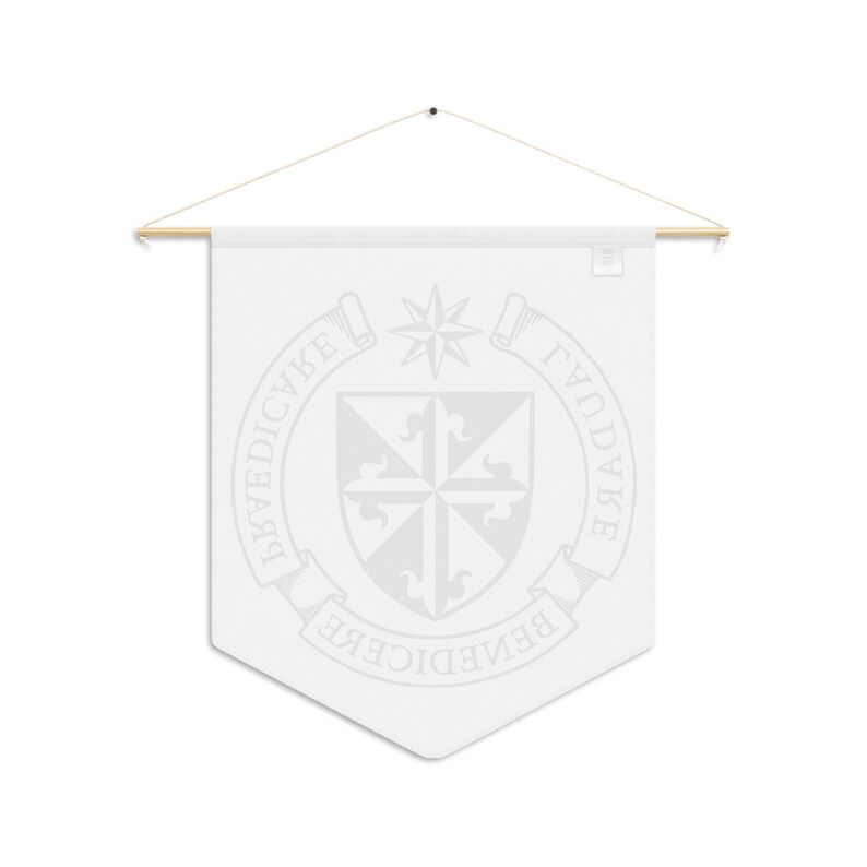 Dominican Order Logo Pennant Banner Traditional Catholic - Etsy
