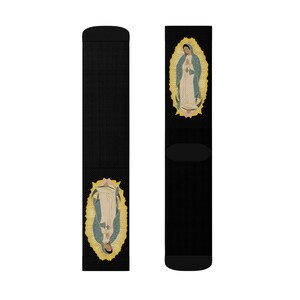 Our Lady of Guadalupe Socks, Catholic, Madonna, Deacon Gift, Priest ...
