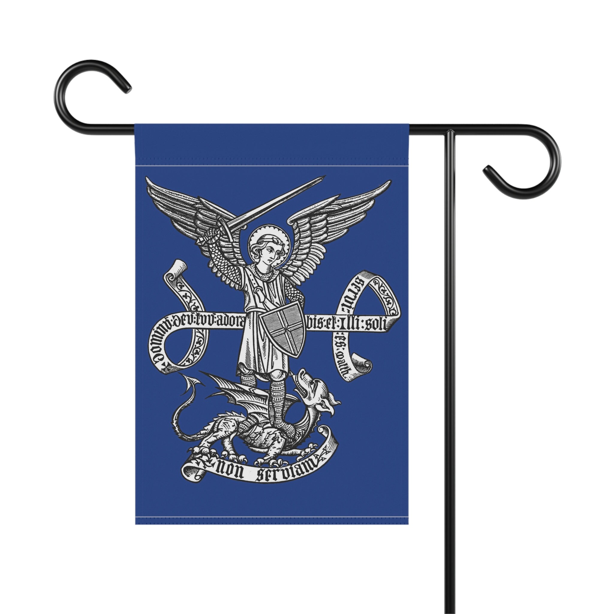 Saint Michael the Archangel Garden & House Flag Catholic - Etsy