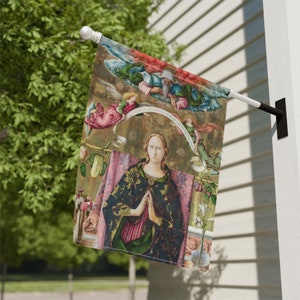 Immaculate Conception Garden & House Flag, Catholic Gift, Carlo ...