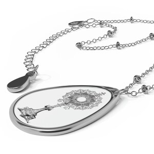Eucharist Monstrance Oval Necklace, Traditional, Catholic, Jesus, First ...