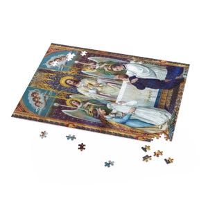 First Communion Puzzle (120, 252, 500-piece), Traditional Catholic ...