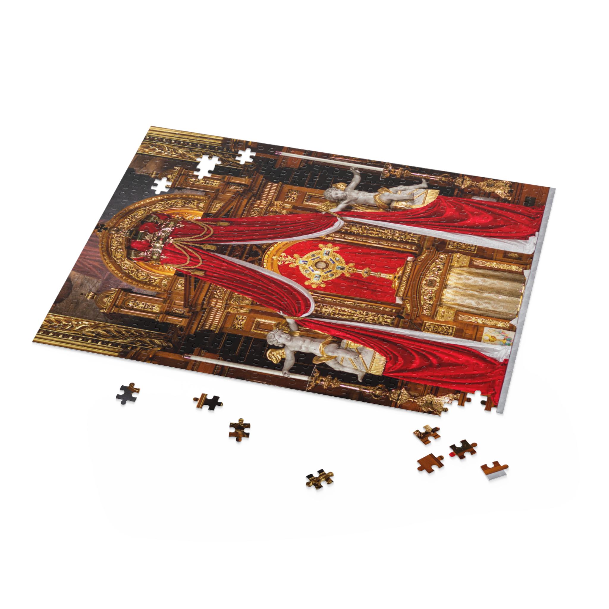 Eucharist in Monstrance Puzzle (120, 252, 500-piece), Catholic Gift ...