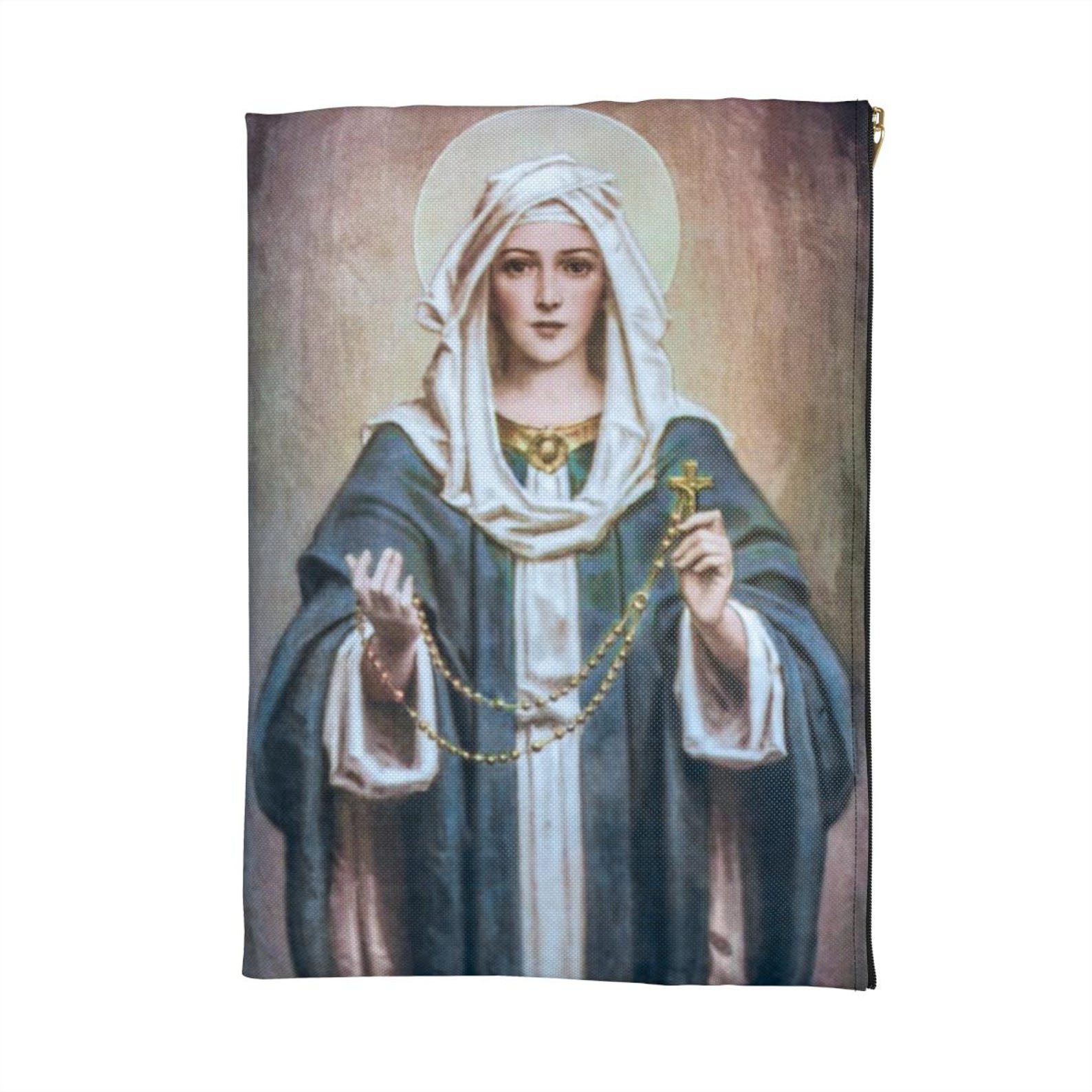 Our Lady of the Rosary Pouch, Chapel Veil, Tradition, Catholic Gift ...