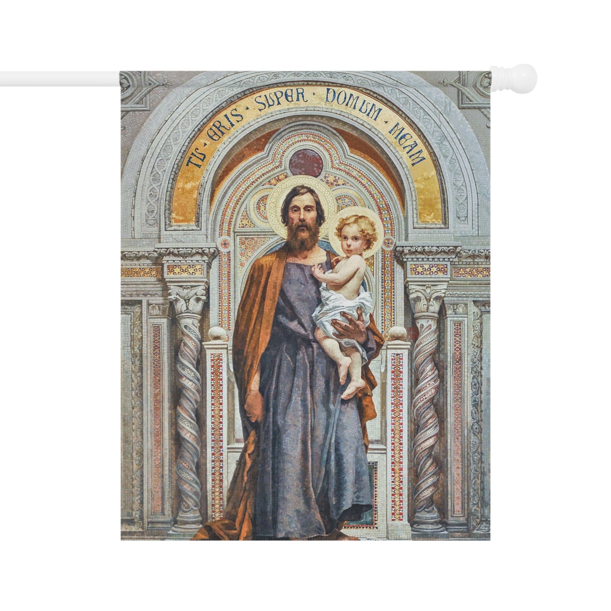 Saint Joseph Protector of the Church Garden & House Flag - Etsy