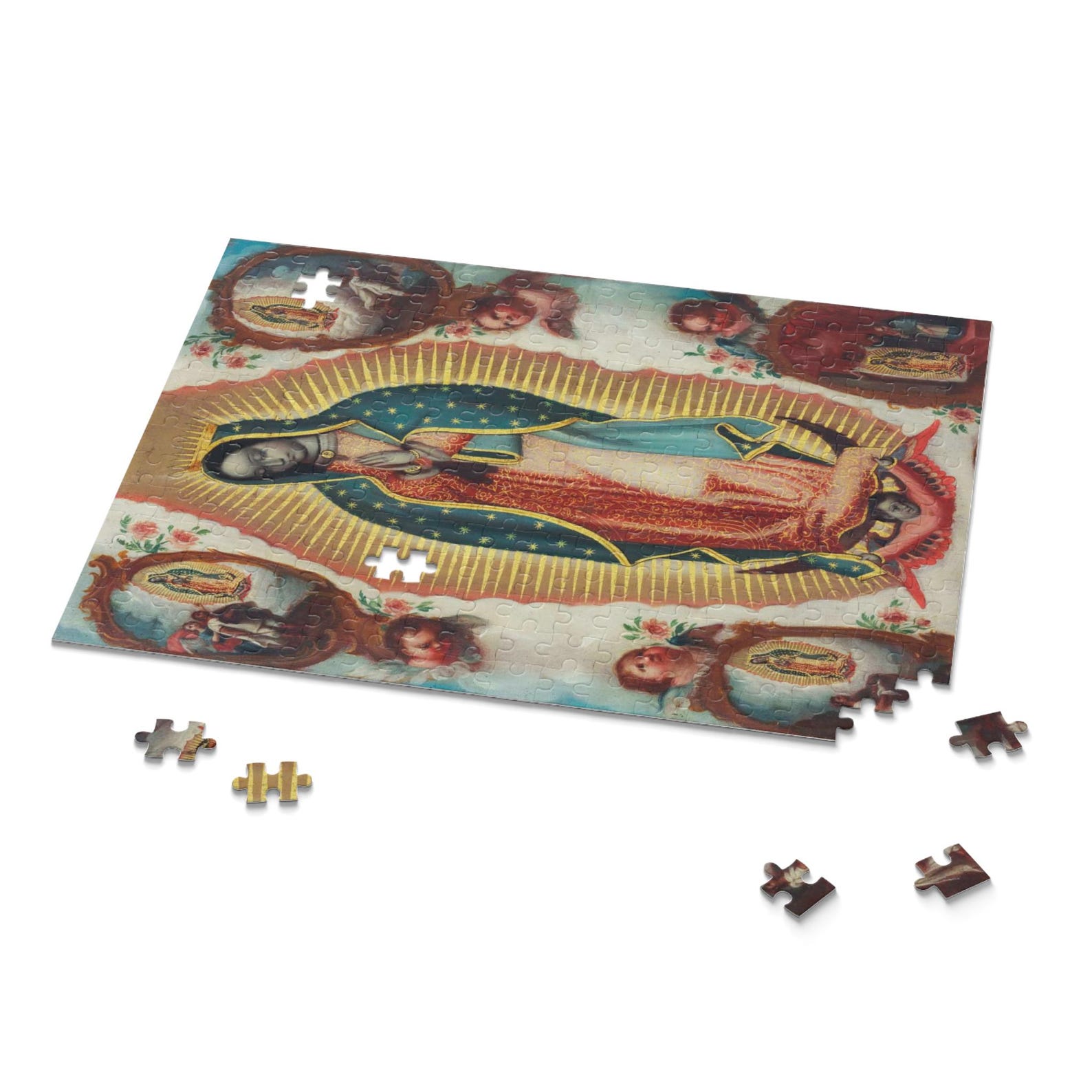 Virgin of Guadalupe Puzzle (120, 252, 500-piece), Miguel Cabrera ...