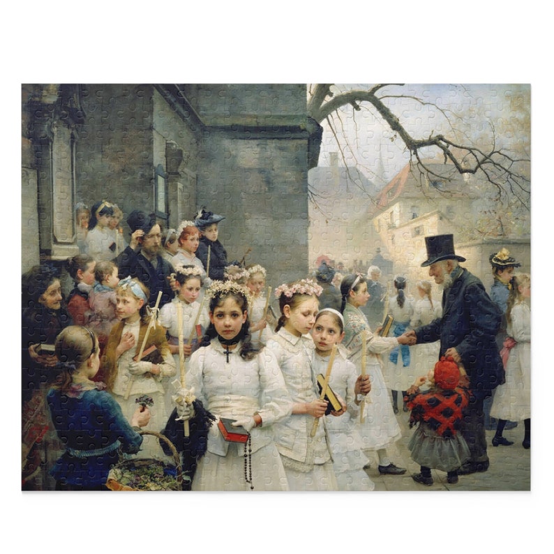 After First Communion Puzzle 120, 252, 500-piece, Catholic Gift, 1st ...