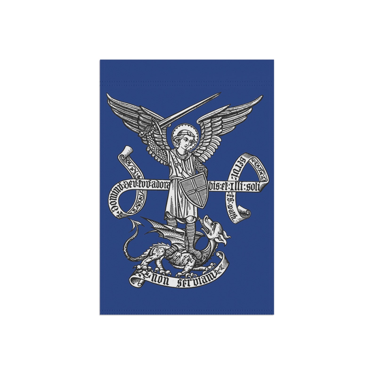 Saint Michael the Archangel - Garden & House Flag, Catholic Gift ...