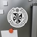 Dominican Order Logo Die-cut Magnet, Catholic, Coat of Arms, Order of ...