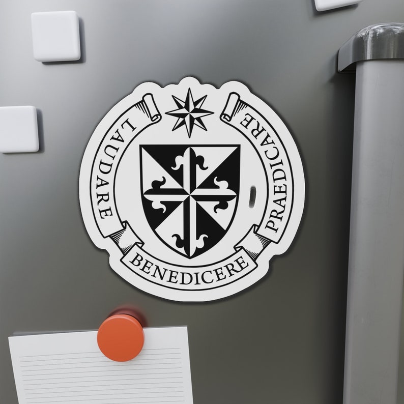 Dominican Order Logo Die-cut Magnet, Catholic, Coat of Arms, Order of ...