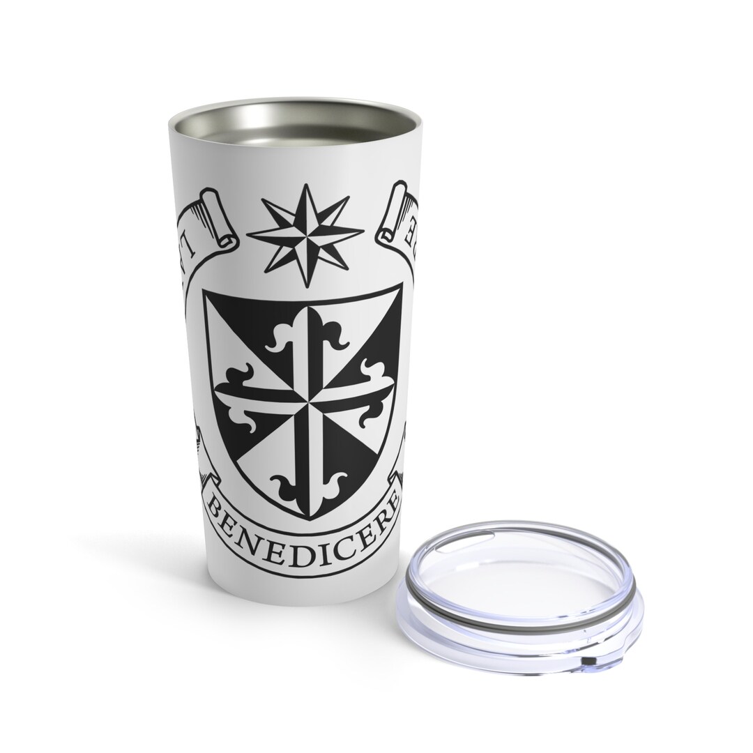 Dominican Order Logo Tumbler 20oz, Order of Preachers, Latin, Religious ...