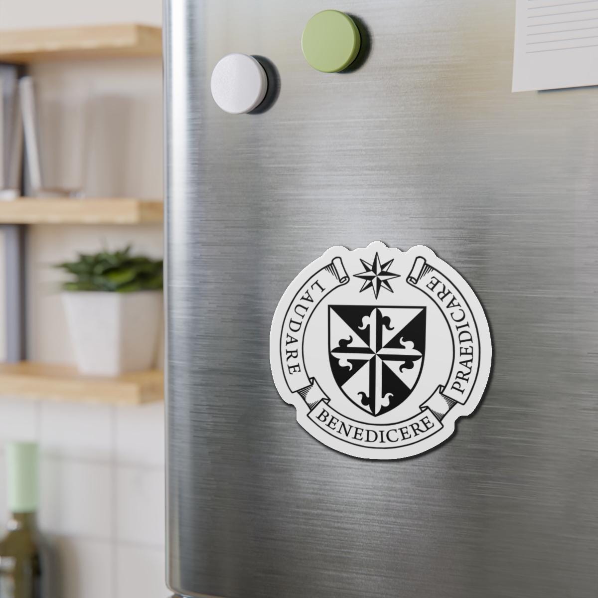 Dominican Order Logo Die-cut Magnet, Catholic, Coat of Arms, Order of ...