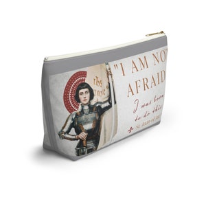 St Joan of Arc Chapel Veil Bag I Am Not Afraid, I Was Born for This ...