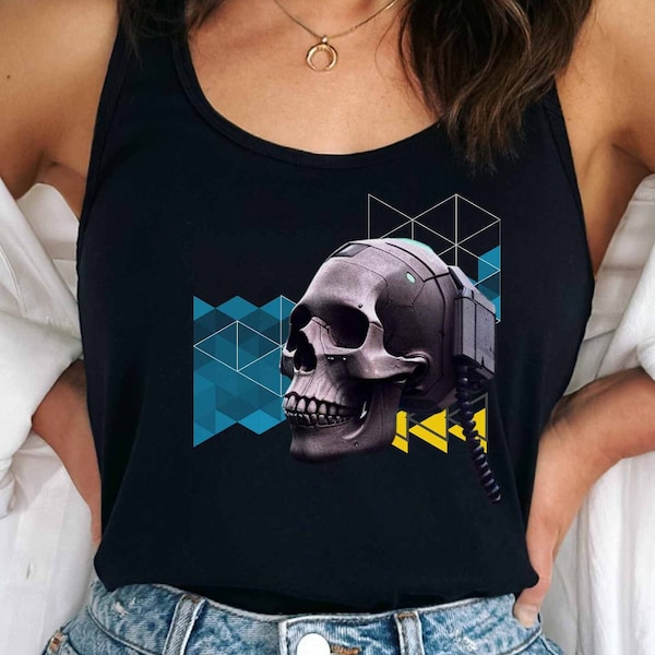 Skull Tank - Etsy