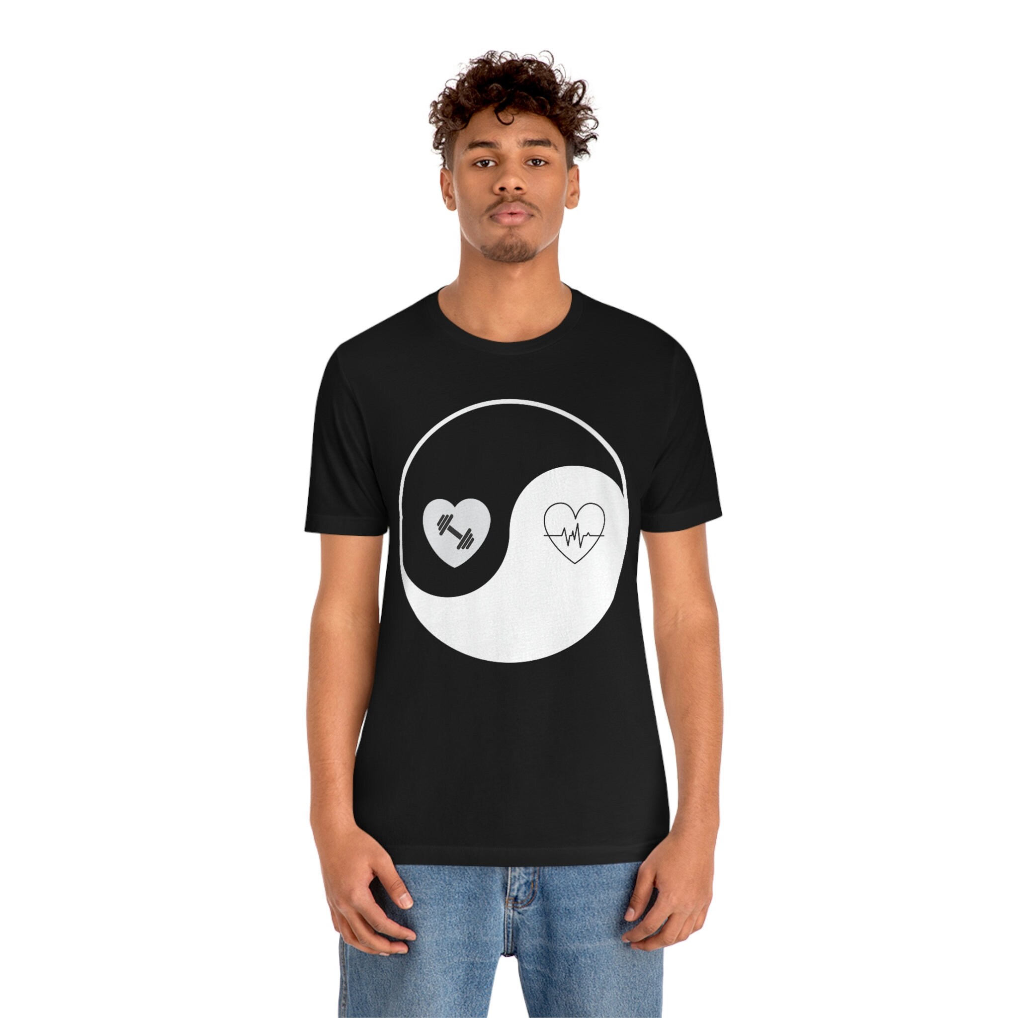 Ying Yang Female Comfy Style Beautiful Design Graphic Lady Colorful ...