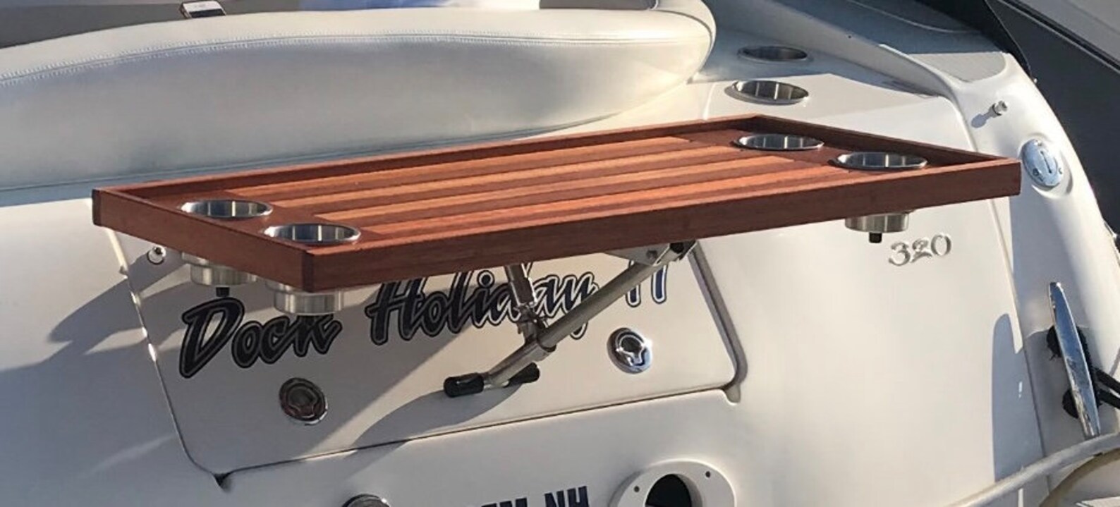 Transom Boat Table (mahogany) - Etsy