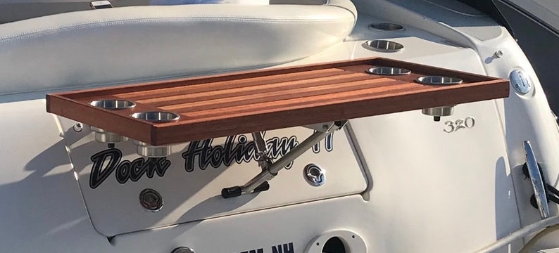 Transom Boat Table (mahogany) - Etsy