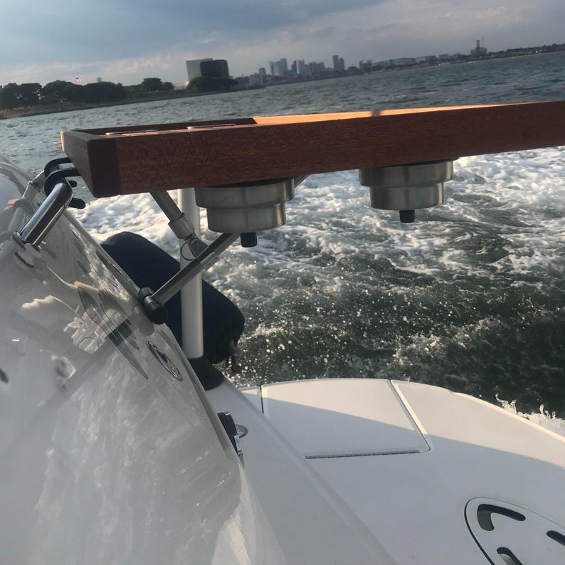Mahogany Transom Boat Table With Teak Oil Finish - Etsy