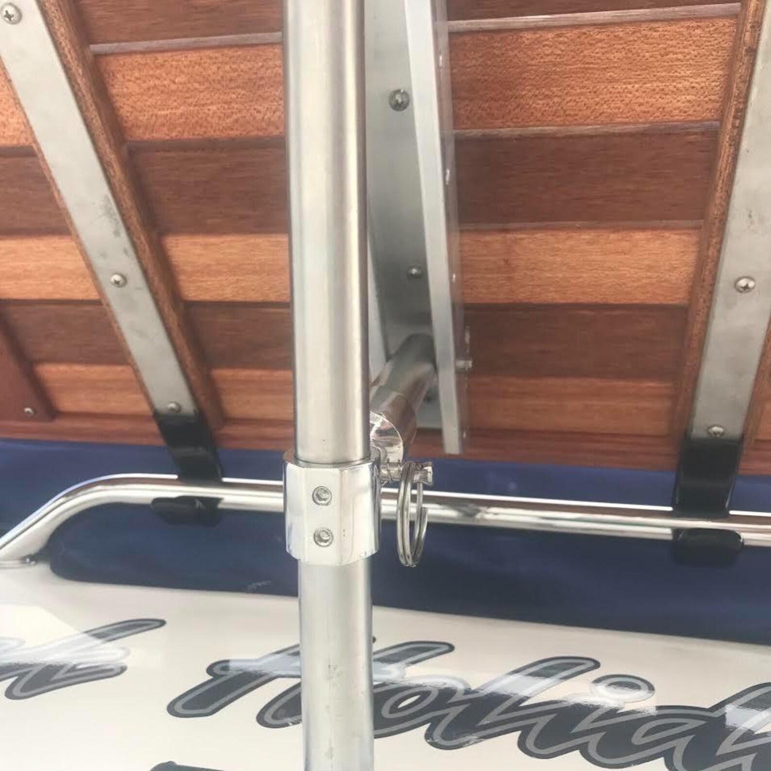 Mahogany Transom Boat Table With Teak Oil Finish - Etsy