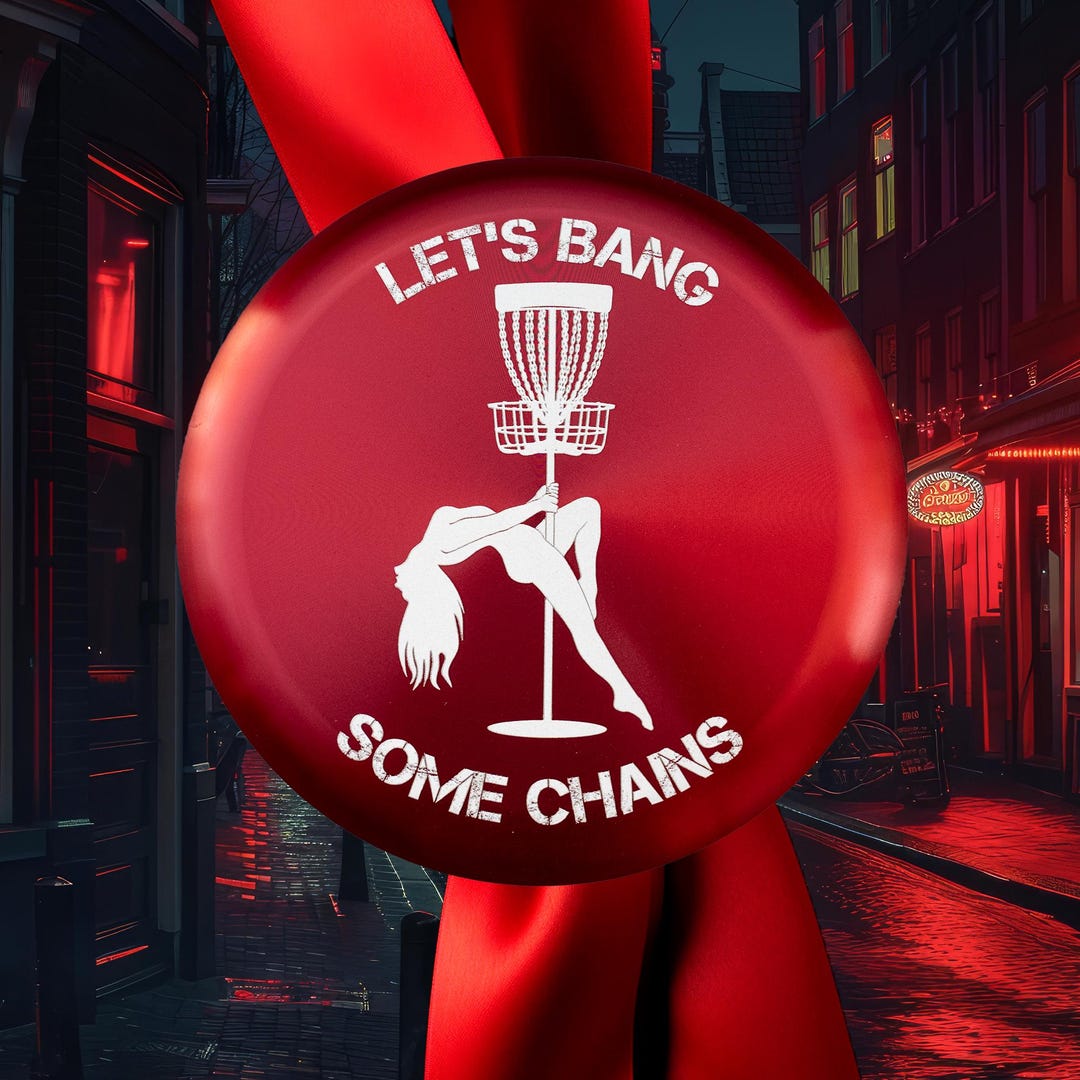 Let's Bang Some Chains Disc Golf Metal Mini Marker - Etsy
