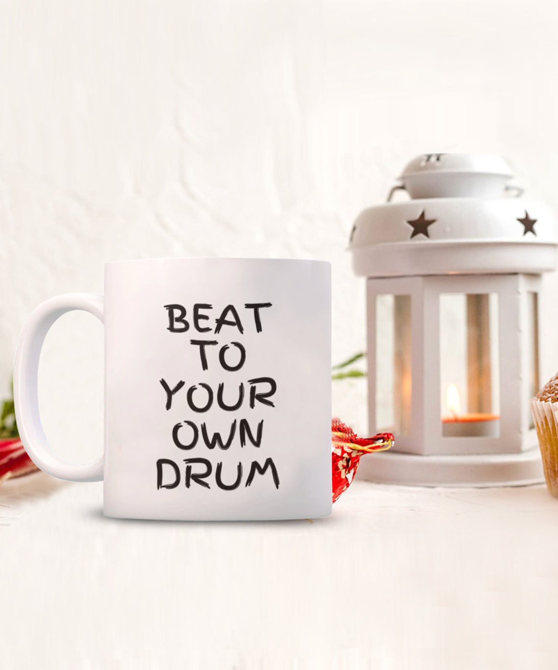 Beat to Your Own Drum Cup, Beat to Your Own Drum Mug, Drummer's Coffee ...
