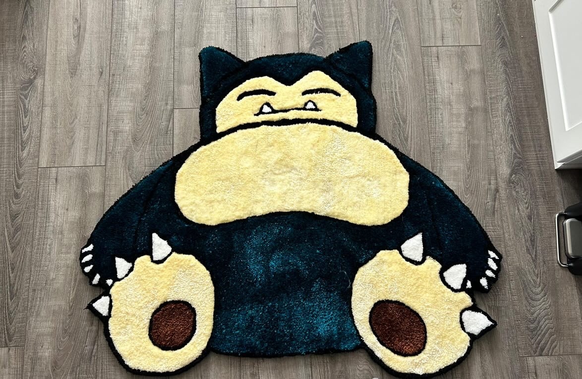 Custom Anime Tufting Rug Anime Character Tufted Rug Anime Rug Handmade ...