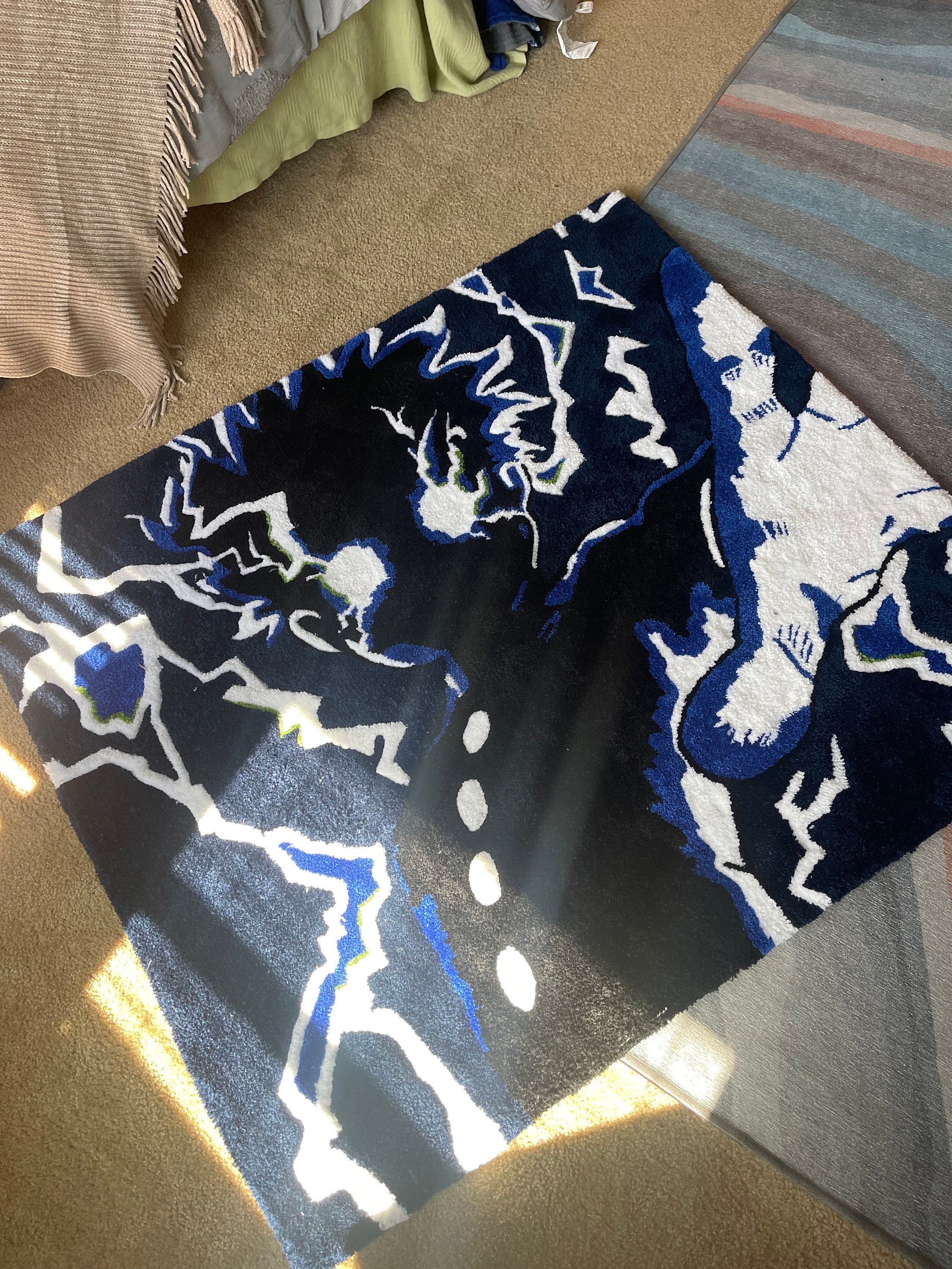 Custom Anime Tufting Rug Anime Character Tufted Rug Anime Rug Handmade ...