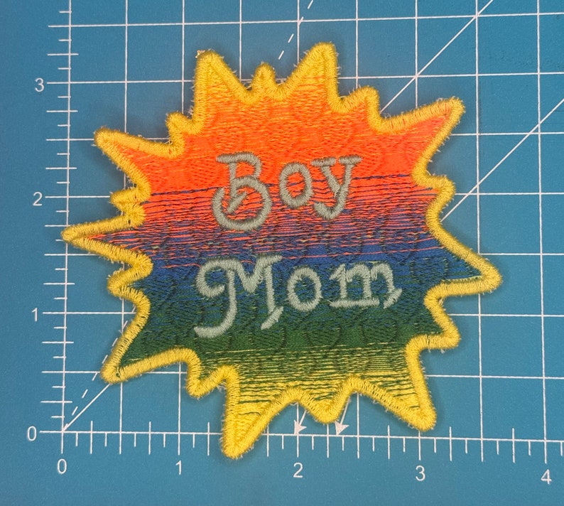 Boy Mom Patch - Etsy
