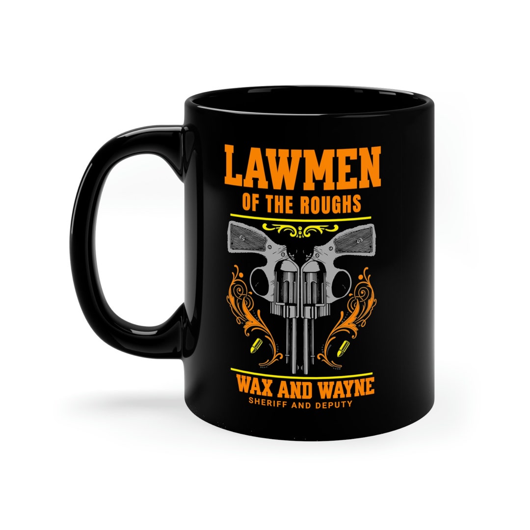 Wax and Wayne Sheriff and Deputy Mistborn Cosmere 11oz Black Mug - Etsy