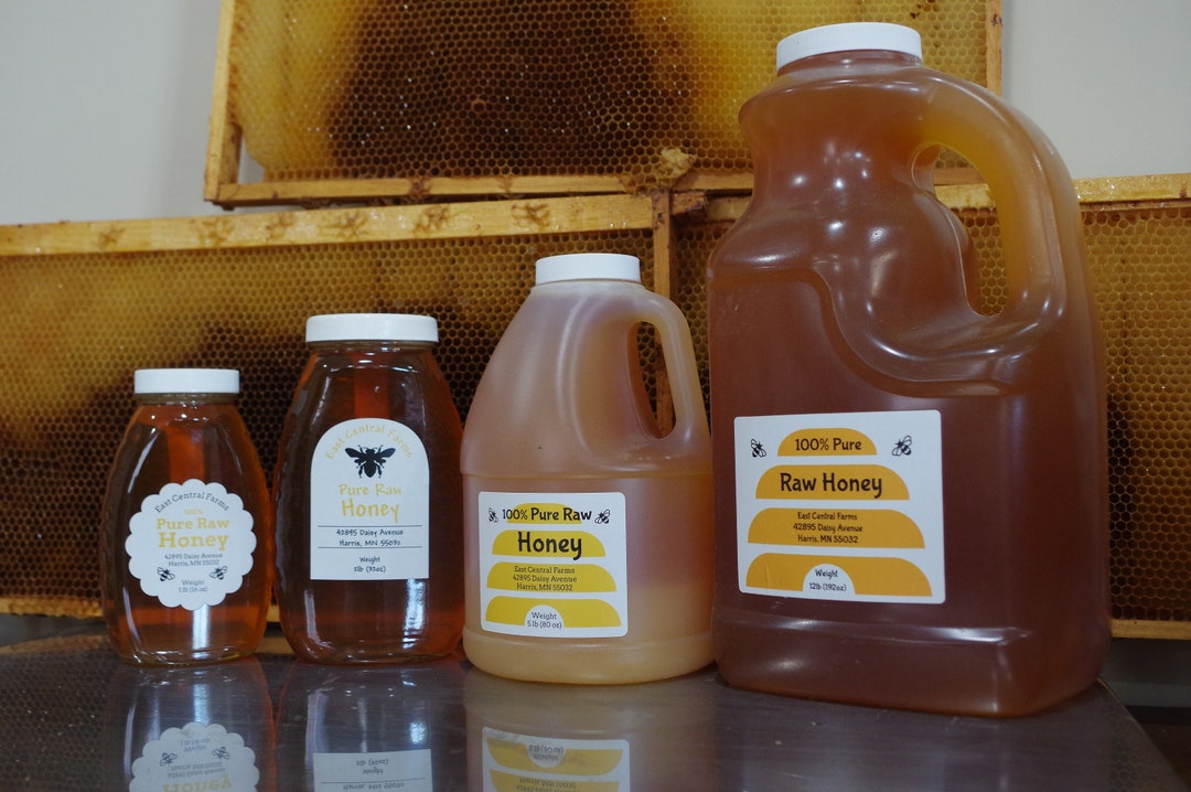 Raw Minnesota Wildflower Honey - Etsy