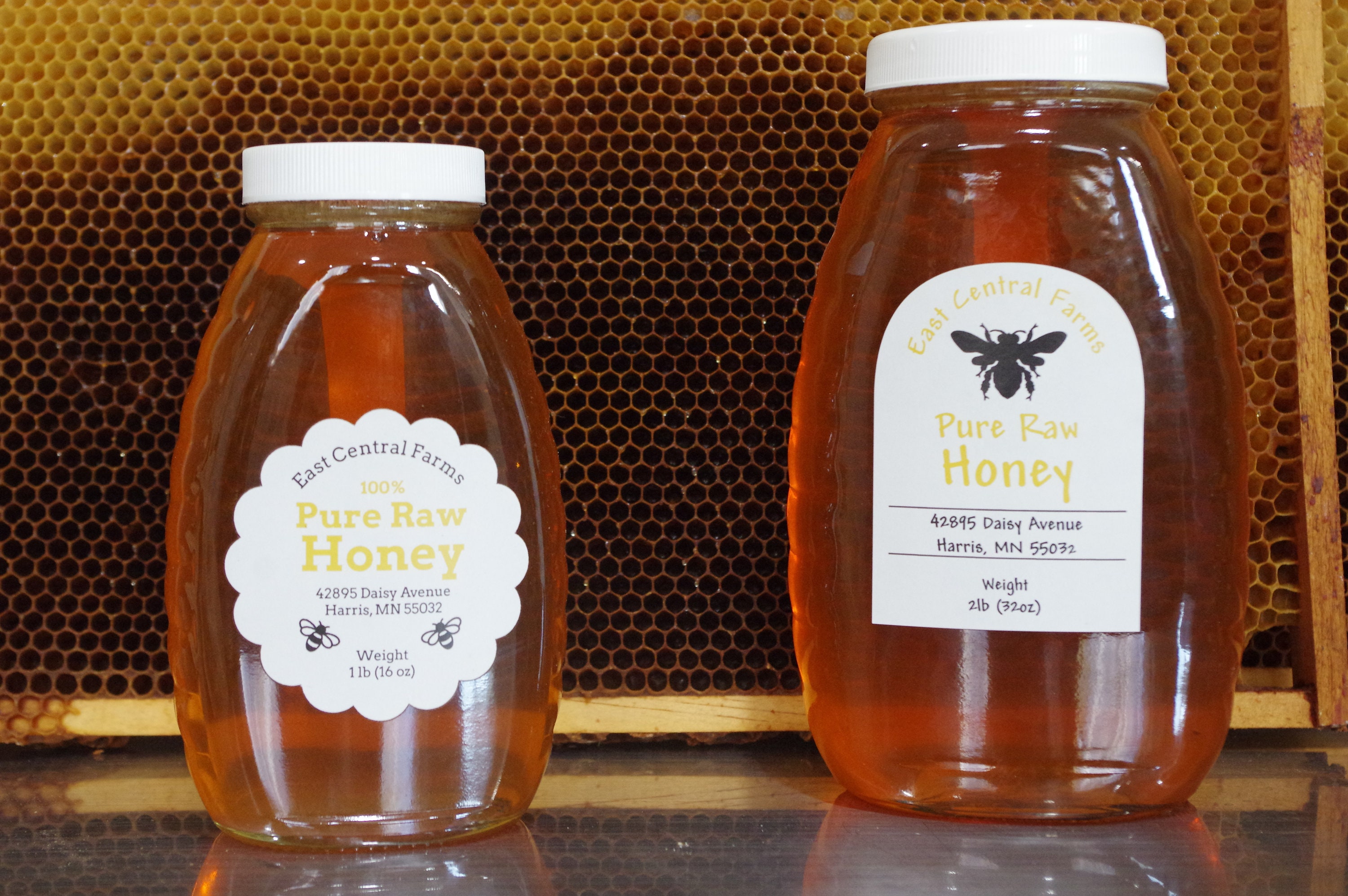 Raw Minnesota Wildflower Honey - Etsy