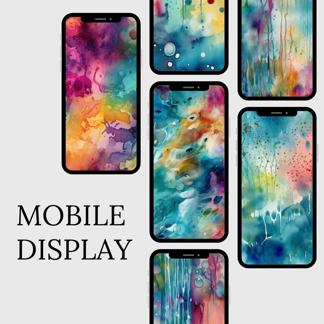 SEAMLESS Patterns - Watercolor - Digital Paper - 12 Designs - JPG ...