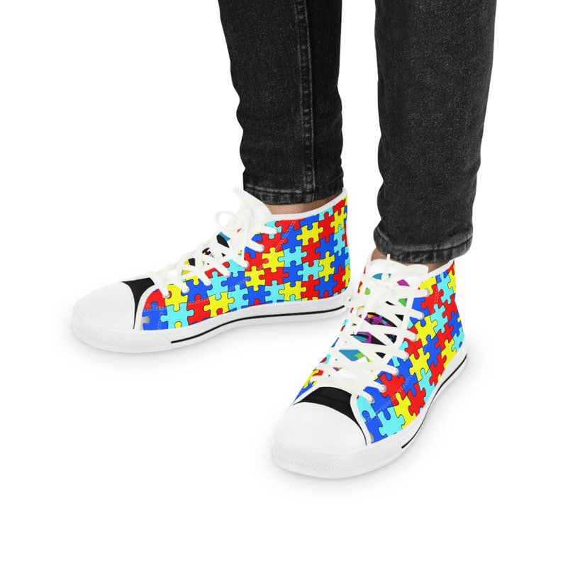 Autism Awareness Sneakers - Etsy