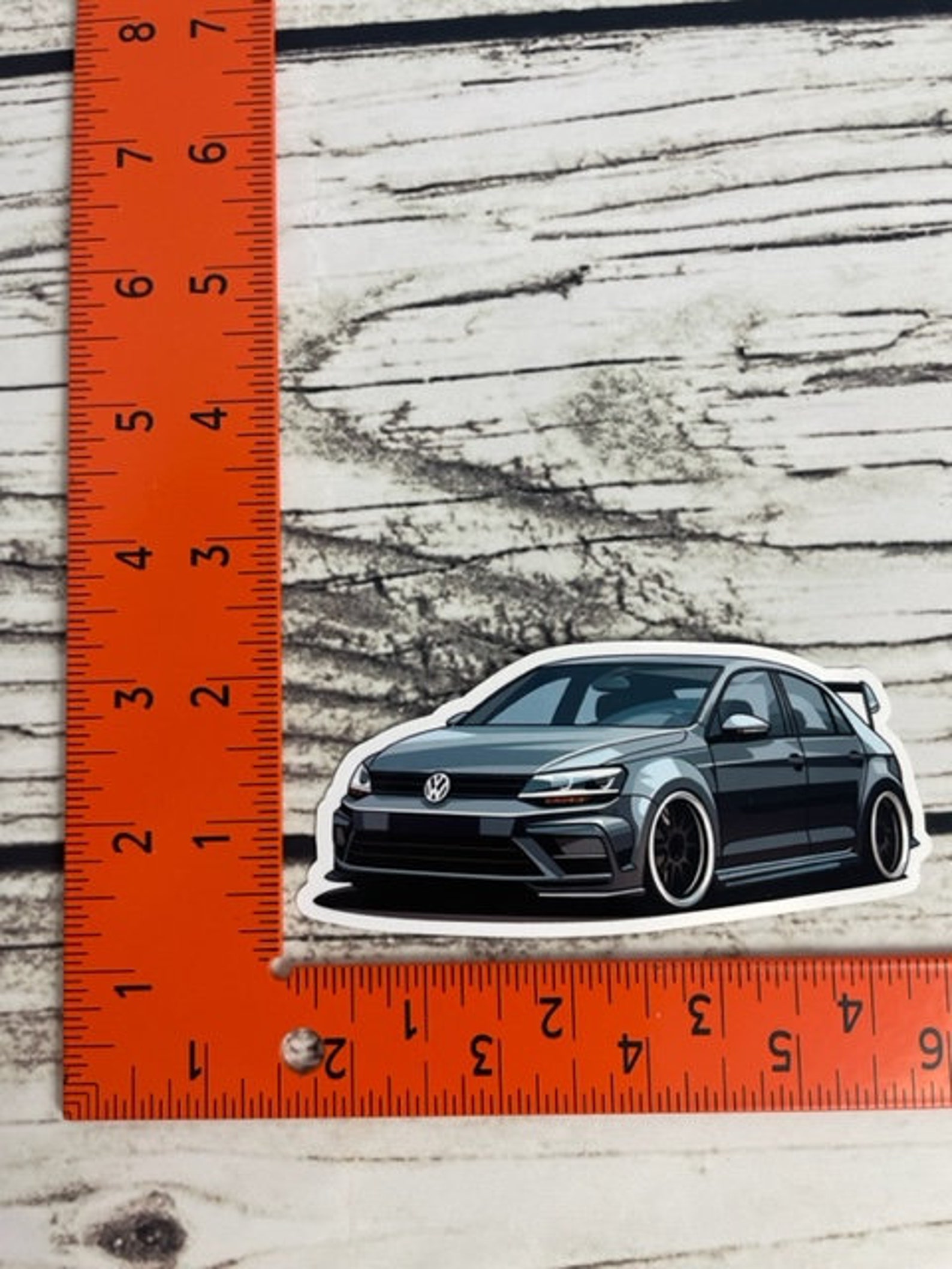 Sticker VW Jetta GLI Grey - Etsy