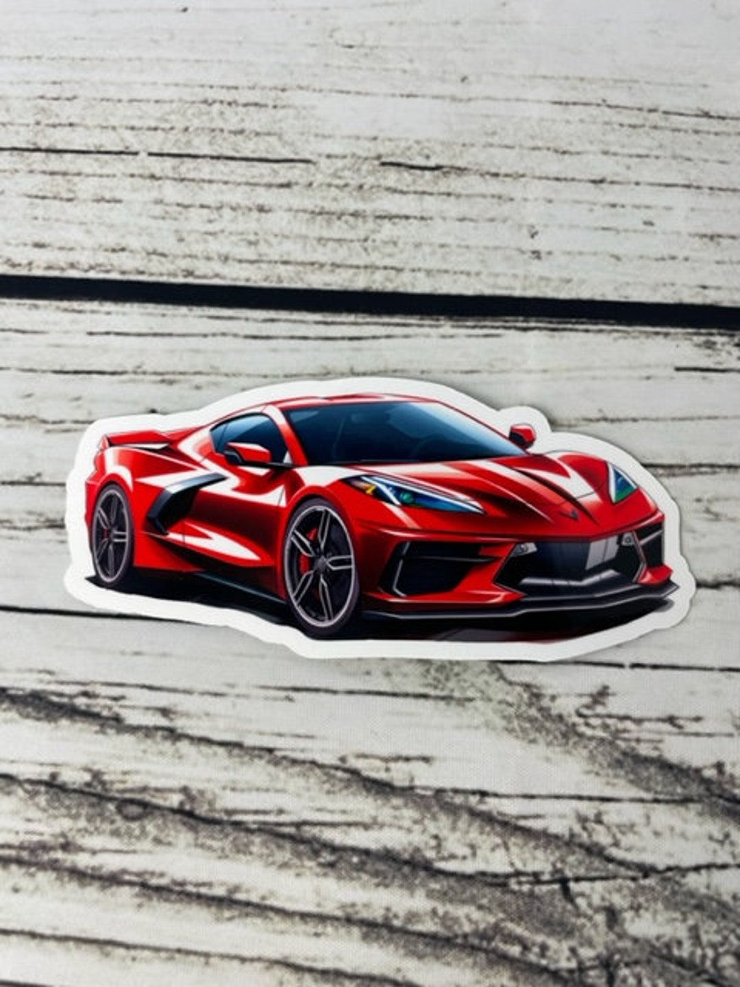 Sticker - Chevrolet Corvette C8 - Etsy