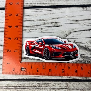 Sticker - Chevrolet Corvette C8 - Etsy