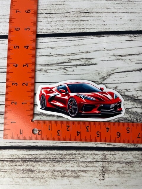 Sticker - Chevrolet Corvette C8 - Etsy