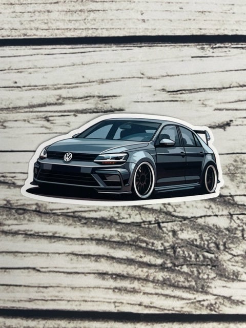 Sticker VW Jetta GLI Grey - Etsy