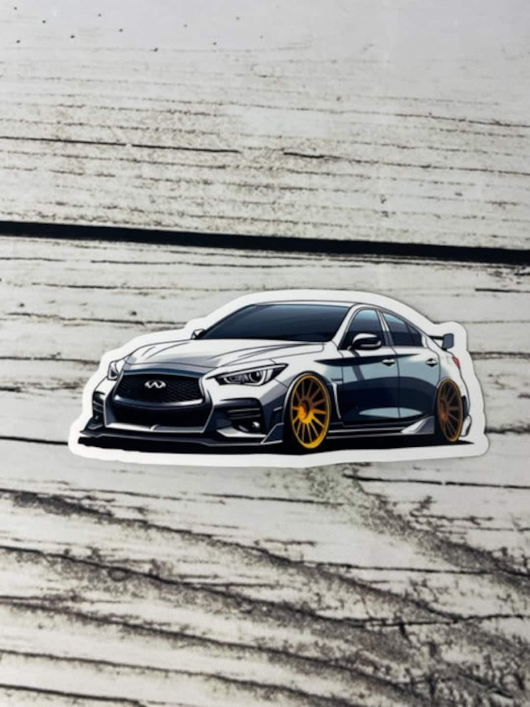 Sticker - Infinity Q50 - Etsy