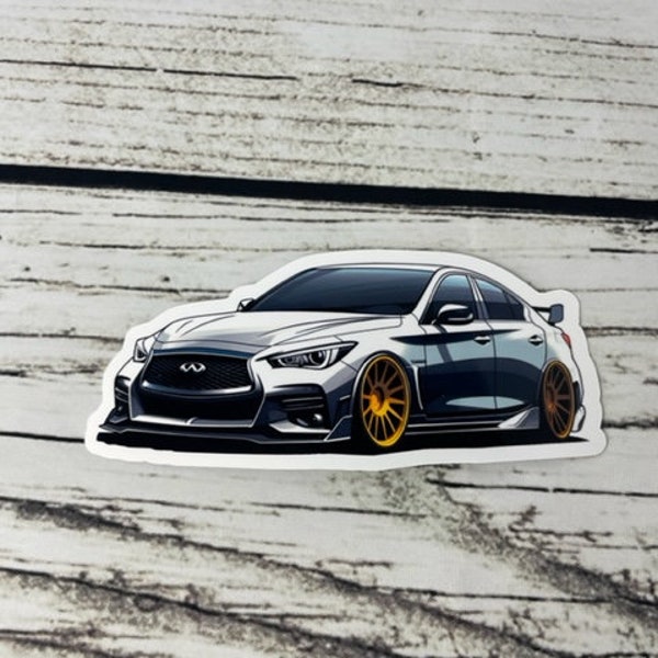 Q50 Stickers - Etsy