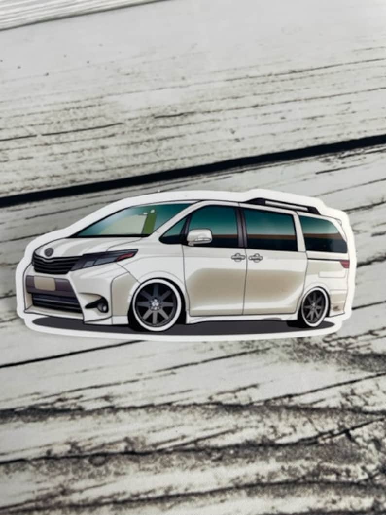 Sticker Toyota Sienna Minivan - Etsy