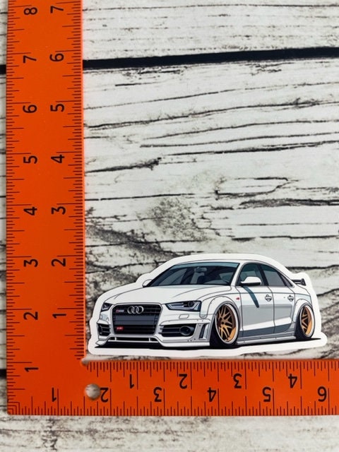Sticker - Audi S4 Sedan - Etsy