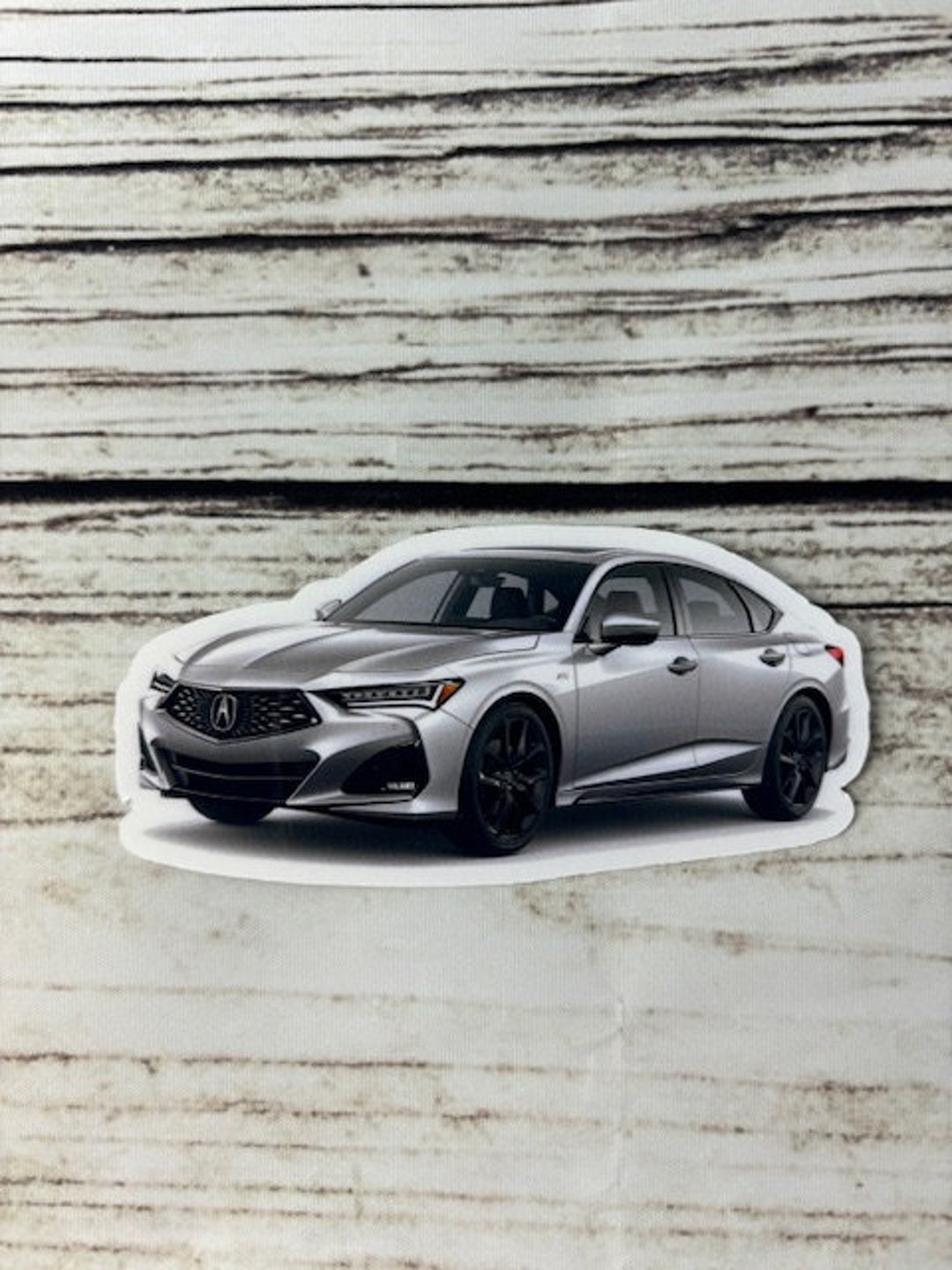Sticker Acura TLX Sedan - Silver - Etsy