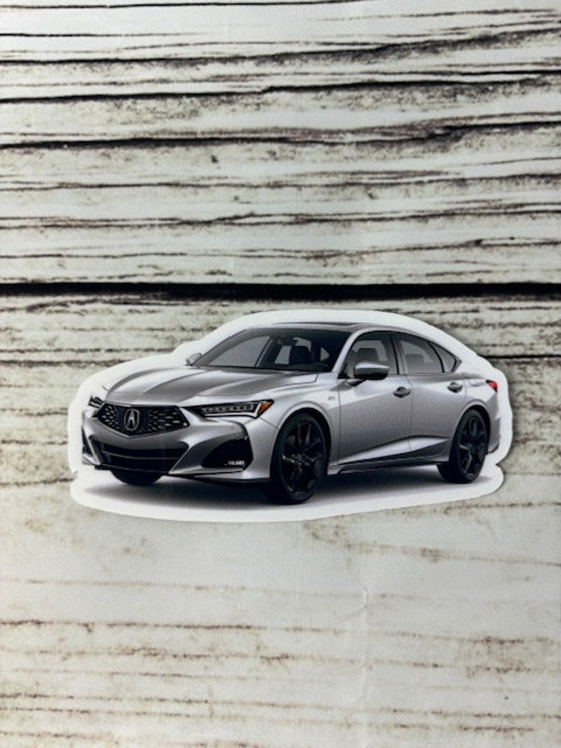 Sticker Acura TLX Sedan - Silver - Etsy