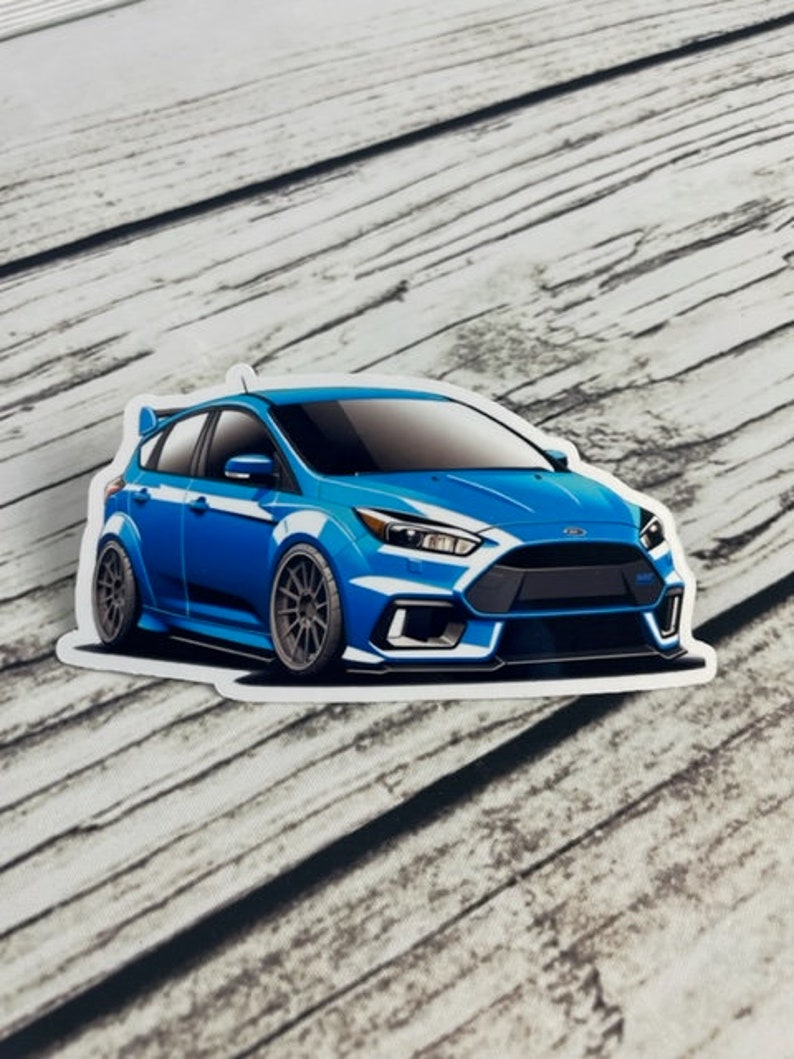 Sticker Ford Focus RS Hatchback - Etsy