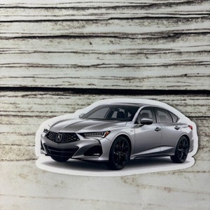 Sticker Acura TLX Sedan - Silver - Etsy